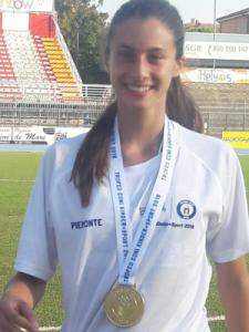 GIADA CARTA MEDAGLIA D'ARGENTO AL TROFEO CONI | FreeNovara